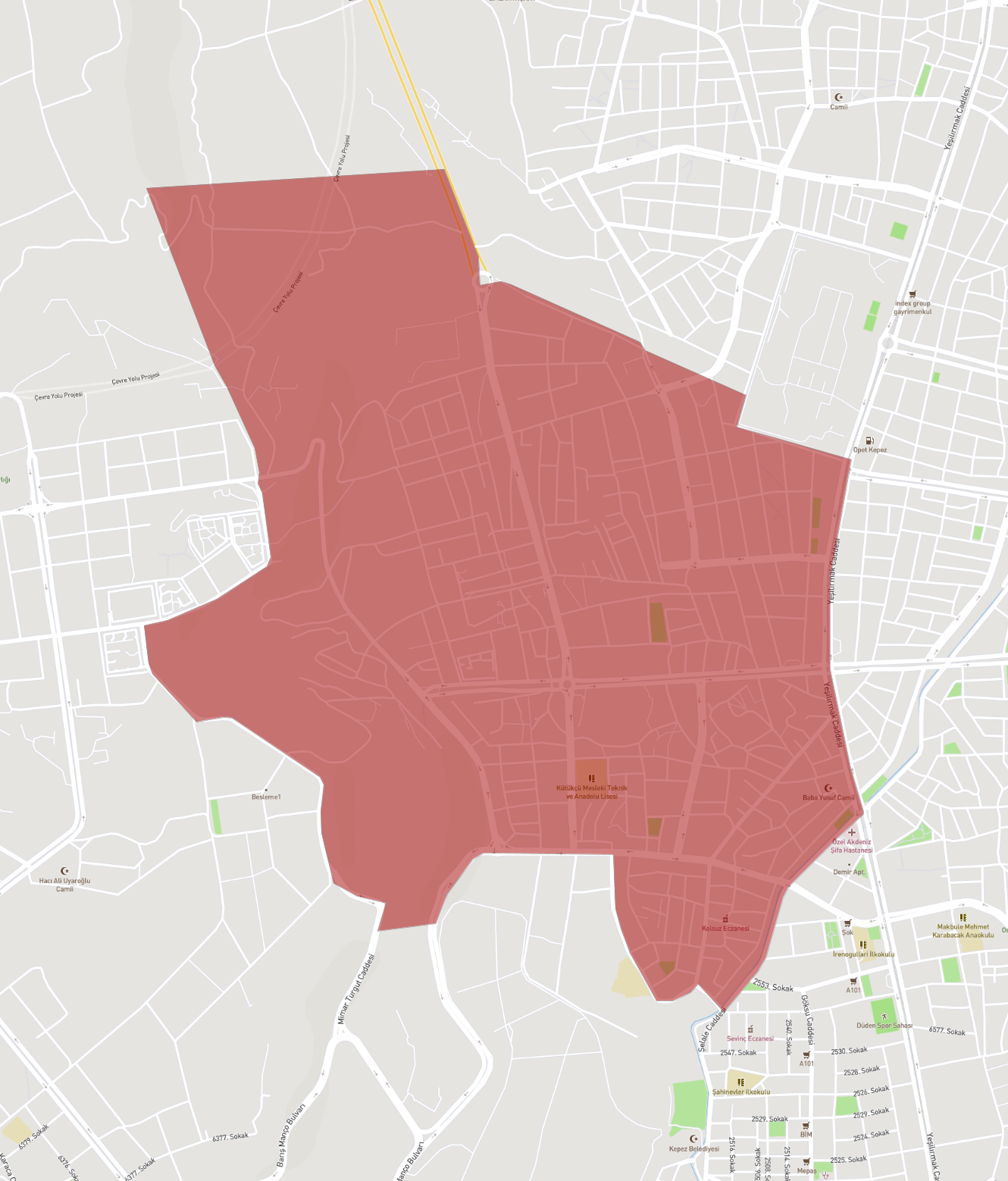 Fevzi Çakmak Mahallesi, Kepez, Antalya - AtlasBig.com Fevzi Çakmak Mahallesi, Kepez, Antalya - AtlasBig.com