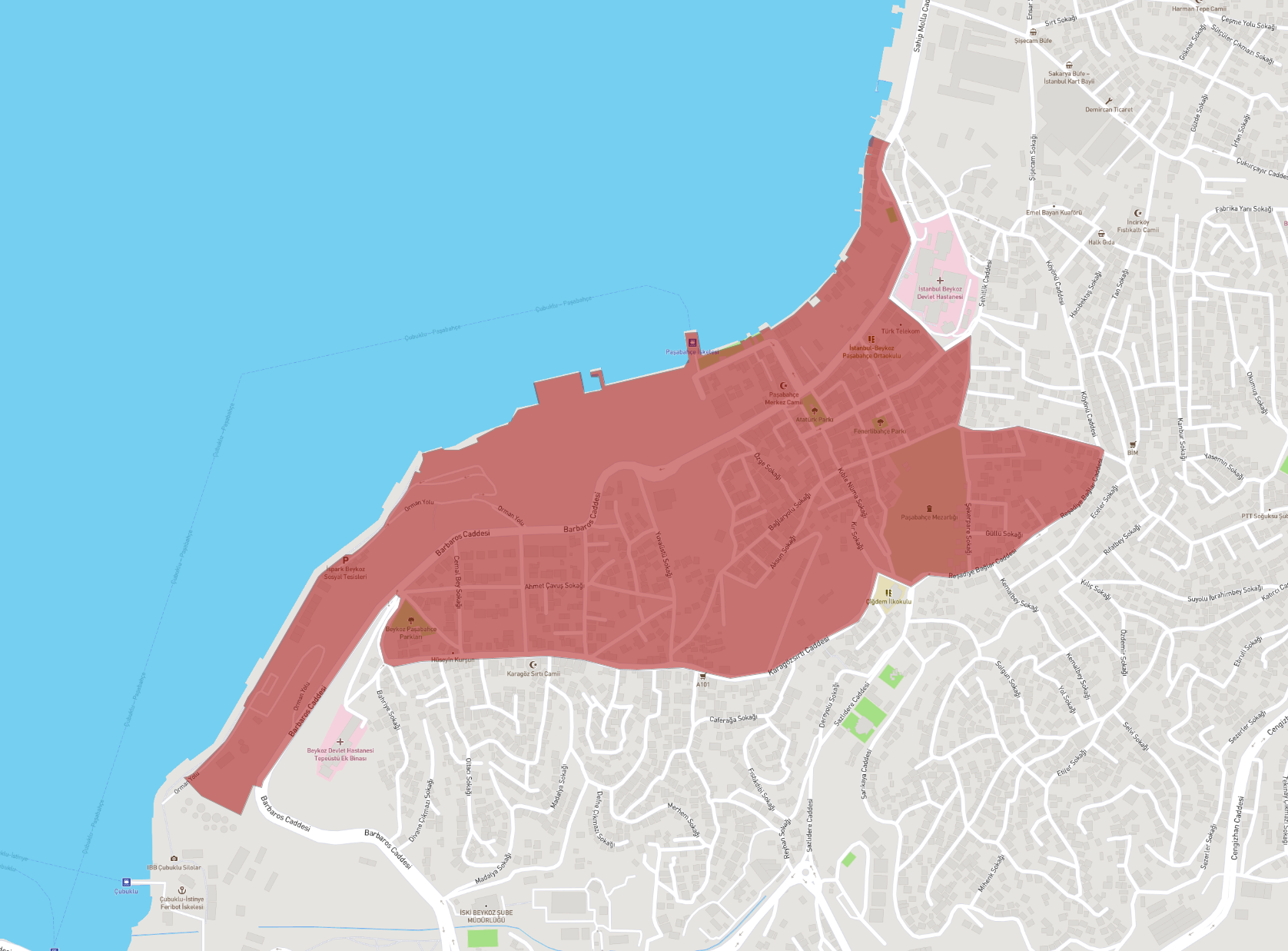 Paşabahçe Mahallesi, Beykoz, İstanbul - AtlasBig.com