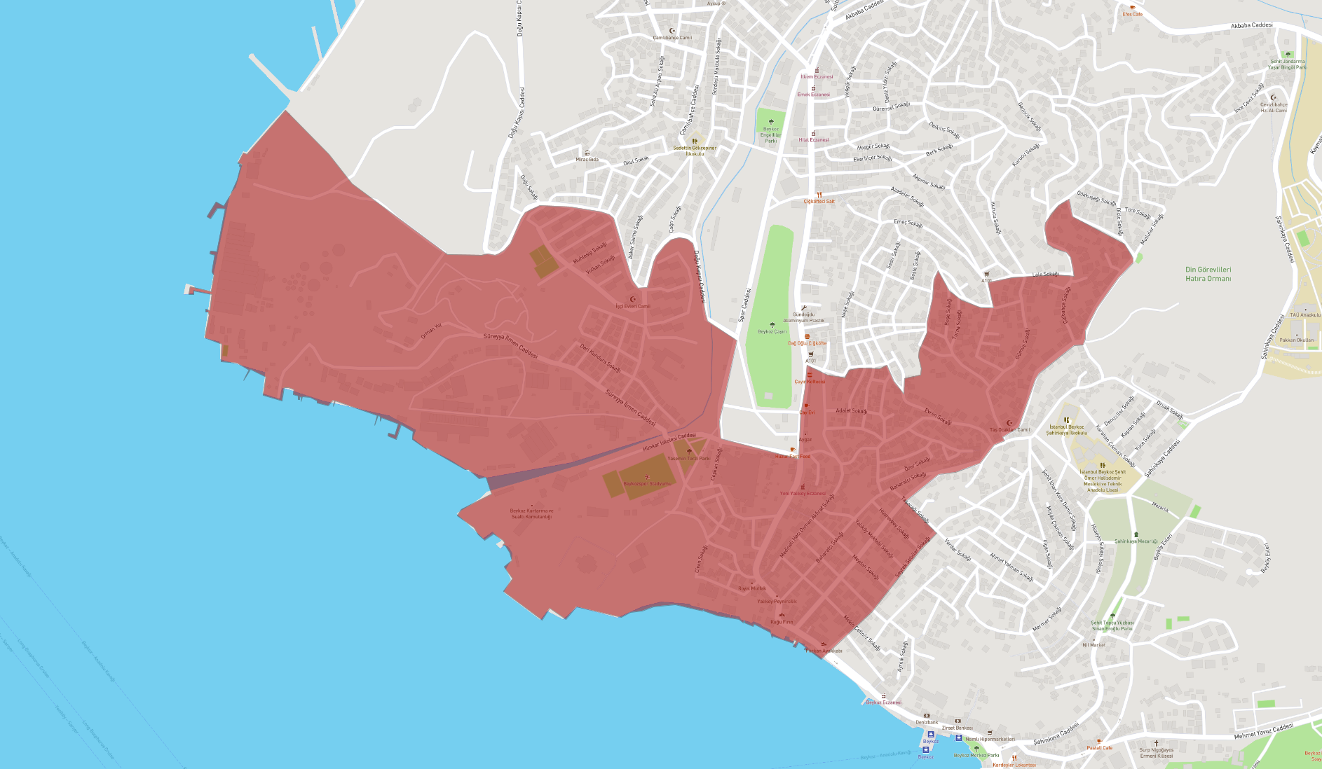 Yalıköy Mahallesi, Beykoz, İstanbul - AtlasBig.com