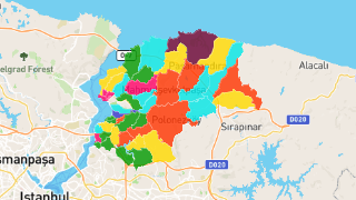 Istanbul Beykoz'un Mahalleleri, Nüfus Bilgileri, Haritalar ve İstatistikler
