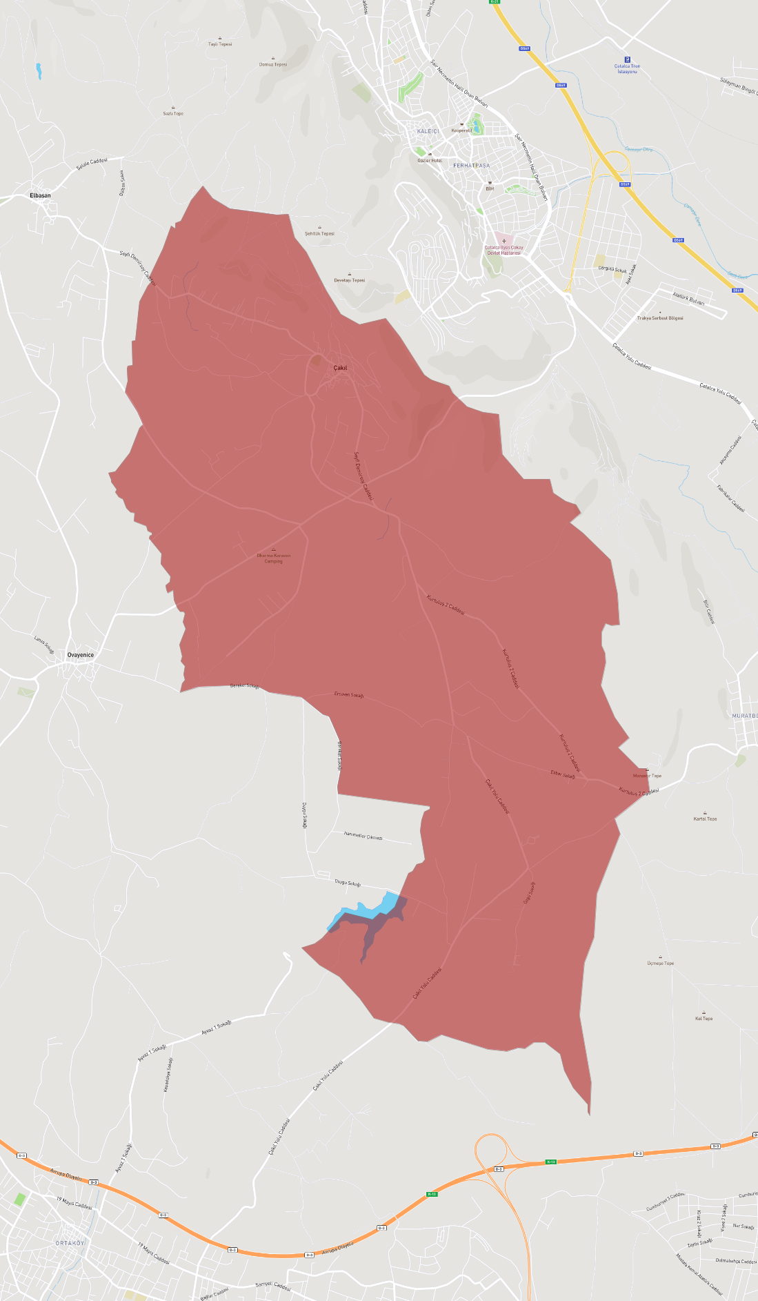 Çakıl Mahallesi, Çatalca, İstanbul - AtlasBig.com